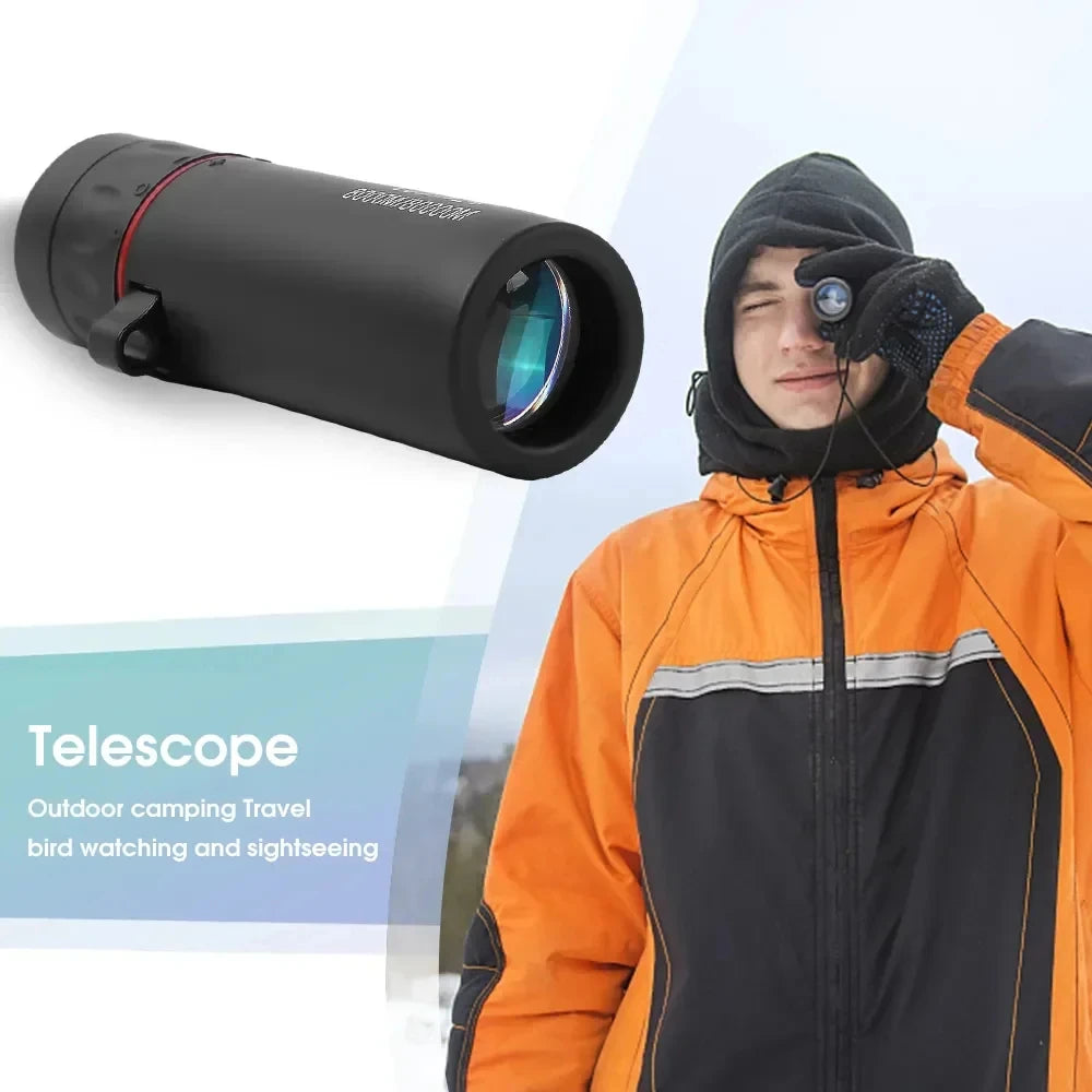 3000×25 HD Long-Range Portable Monocular Telescope – High-Power Zoom ...